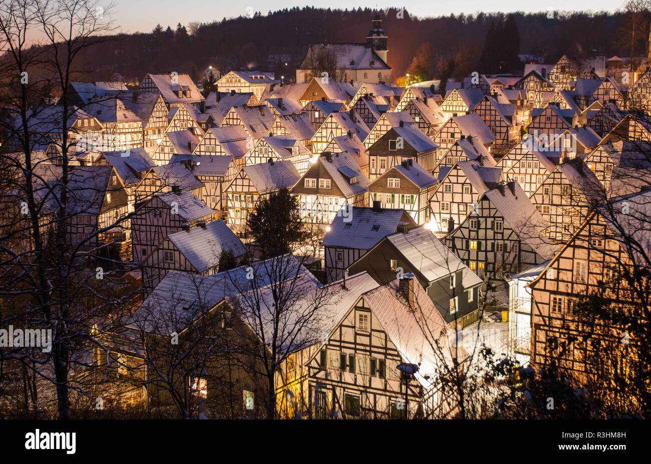Freudenberg in winter hi-res stock photography and images - Alamy