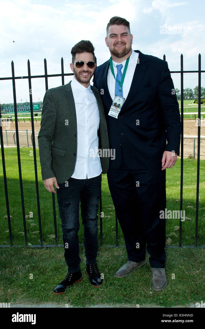 ELMONT, NY - JUNE 10: Recording artist Andy Grammer and offensive ...