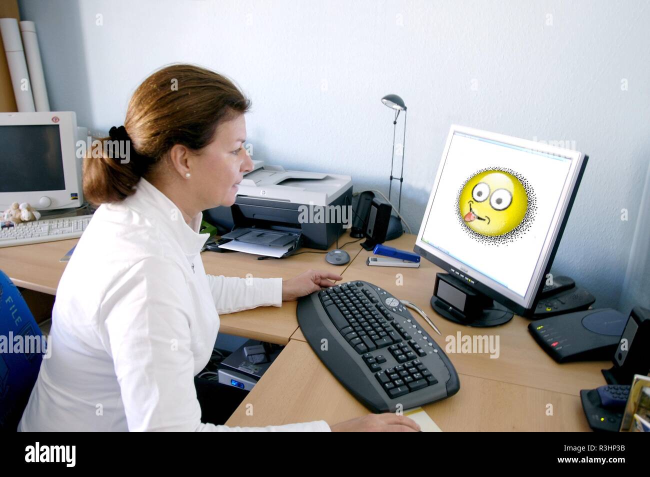Naughty computer hi-res stock photography and images - Alamy