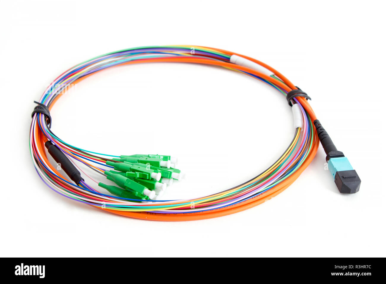 Close up fibre lc connector hi-res stock photography and images - Alamy