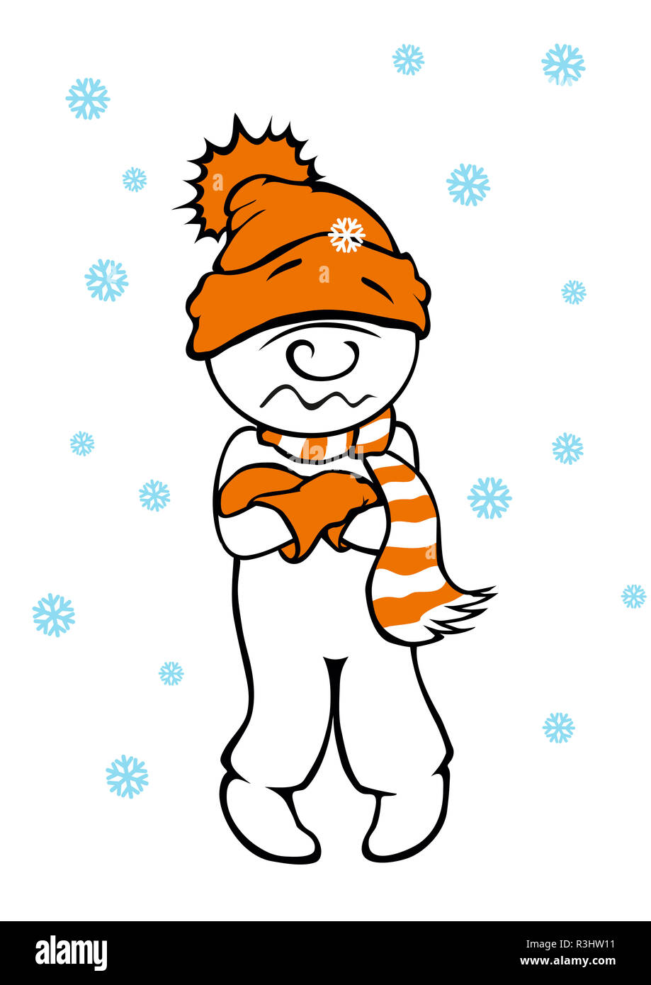 Tremble cold Cut Out Stock Images & Pictures - Alamy