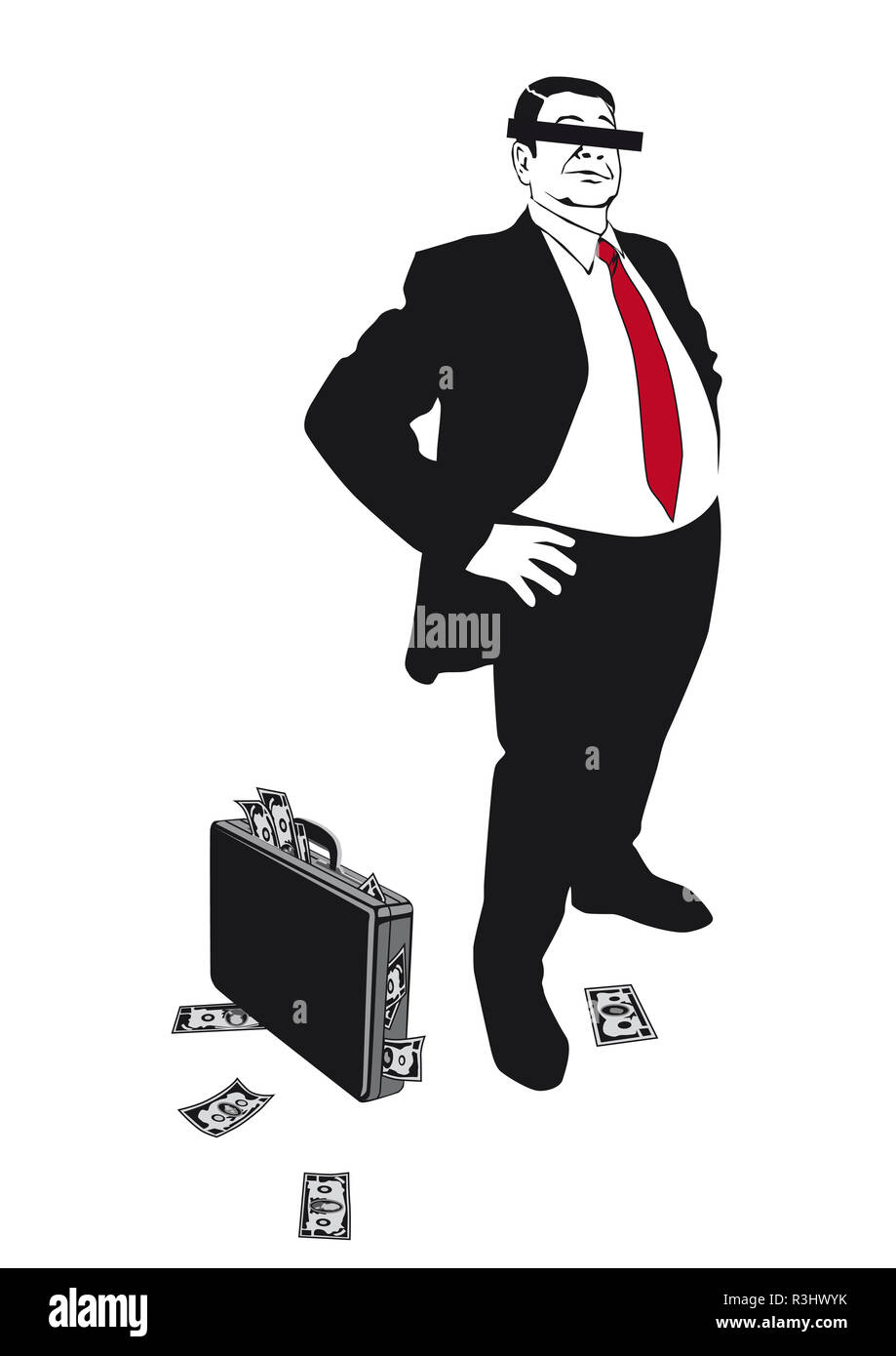 the arrogant banker Stock Photo - Alamy