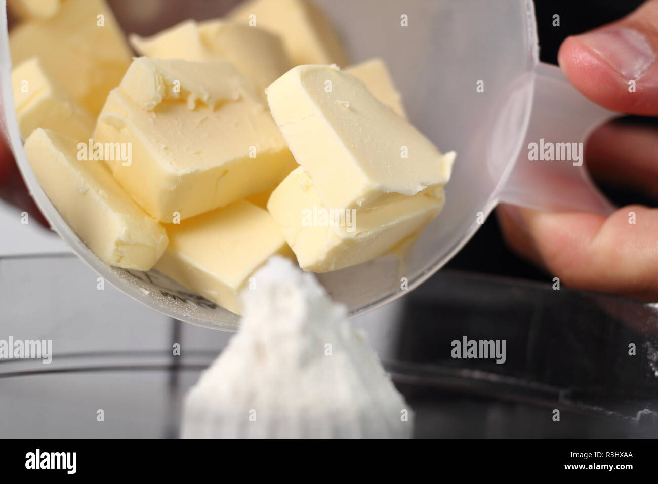 Transfer diced butter into food processor. Making Shoofly Tart Series ...