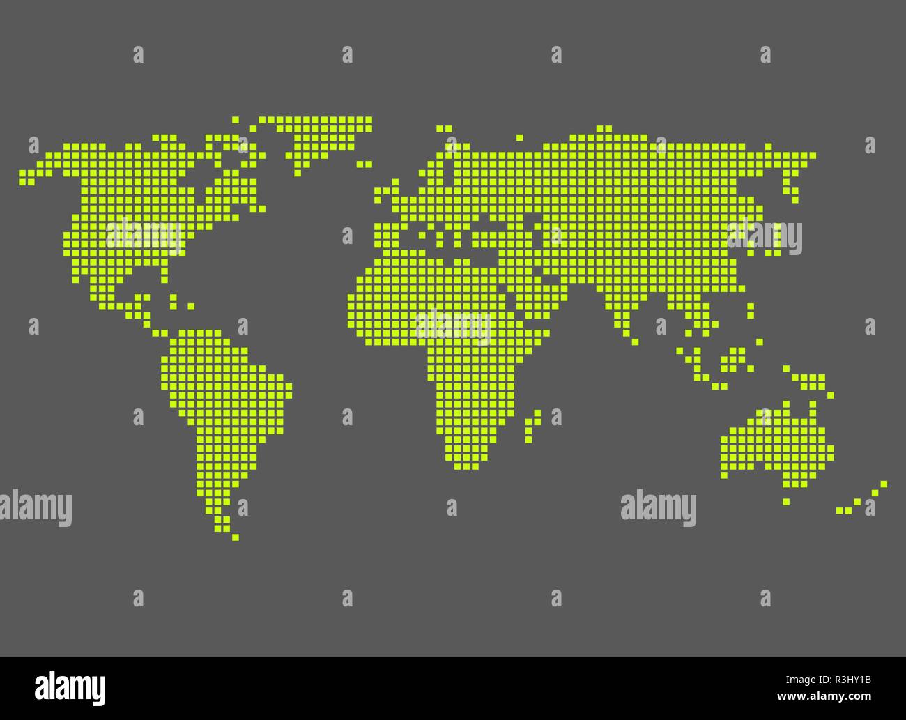 Pixel Australia Map High Resolution Stock Photography and Images - Alamy