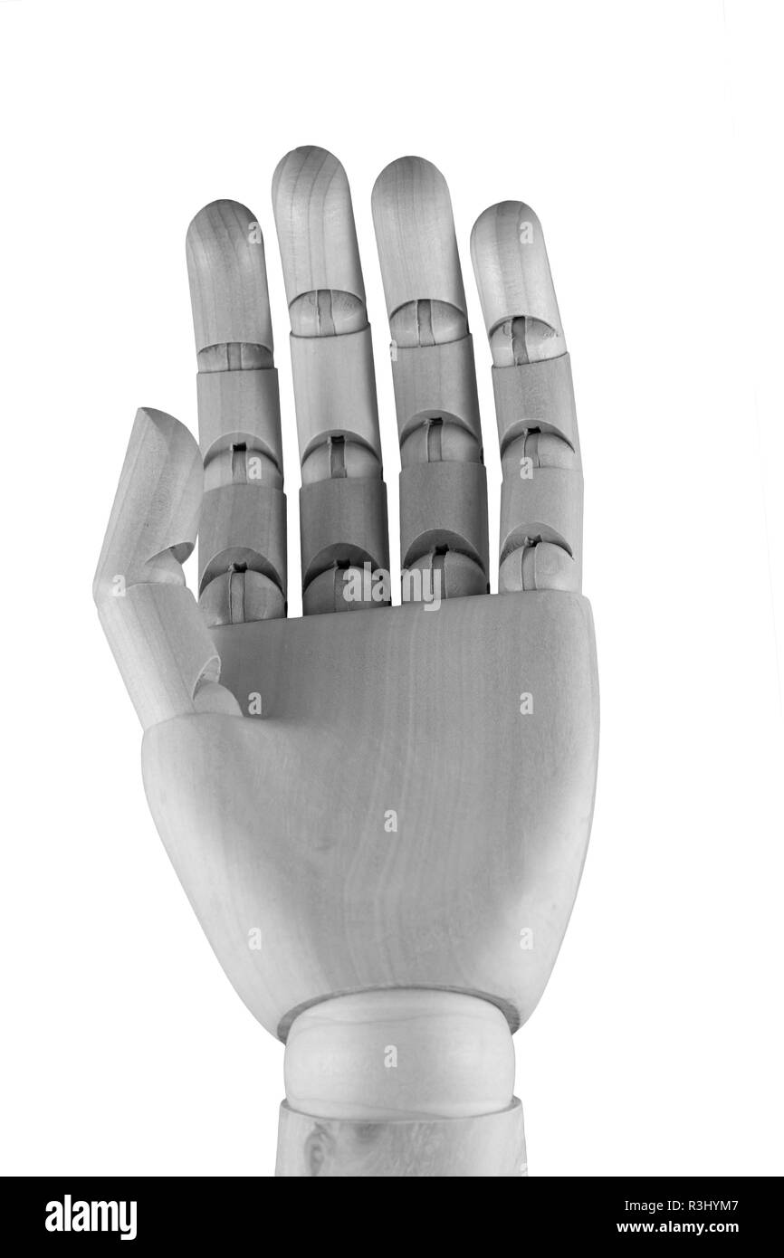 Human finger crooked Black and White Stock Photos & Images - Alamy