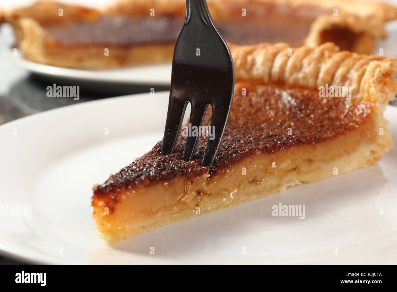 Dessert ready to eat. Making Cider Pie Series Stock Photo - Alamy