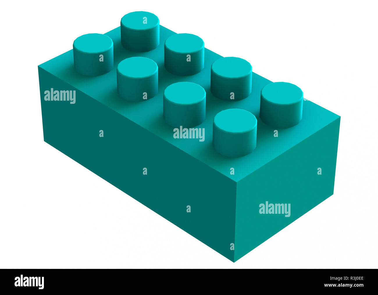 Child playing lego blocks Cut Out Stock Images & Pictures - Alamy