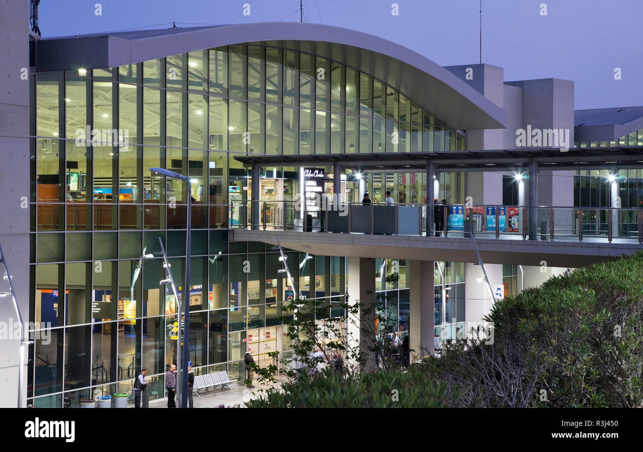 Larnaca international airport. Cyprus Stock Photo - Alamy