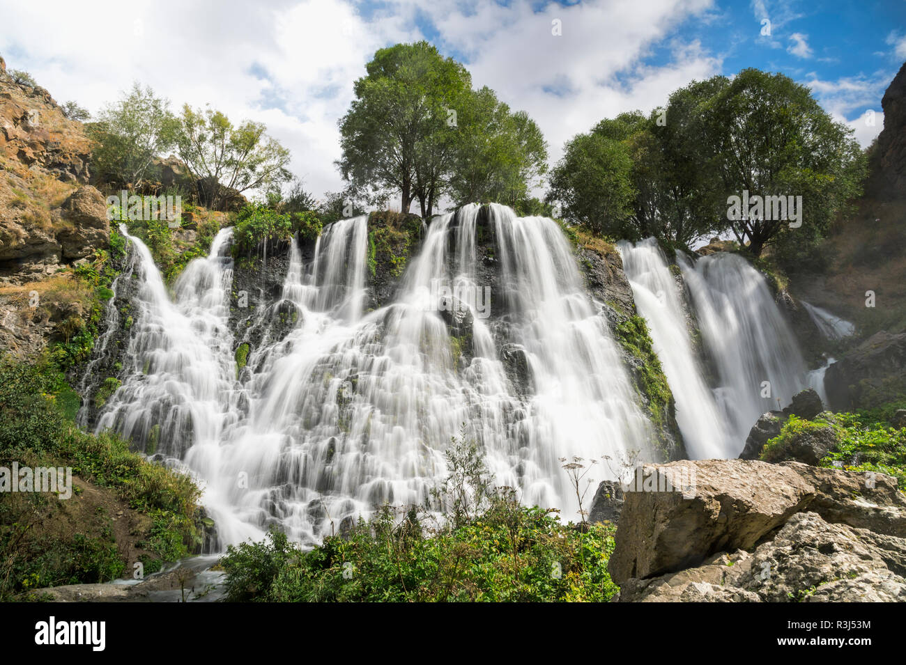 Shaki Waterfall, Sisian City, Syunik Province, Armenia, Caucasus, Asia ...