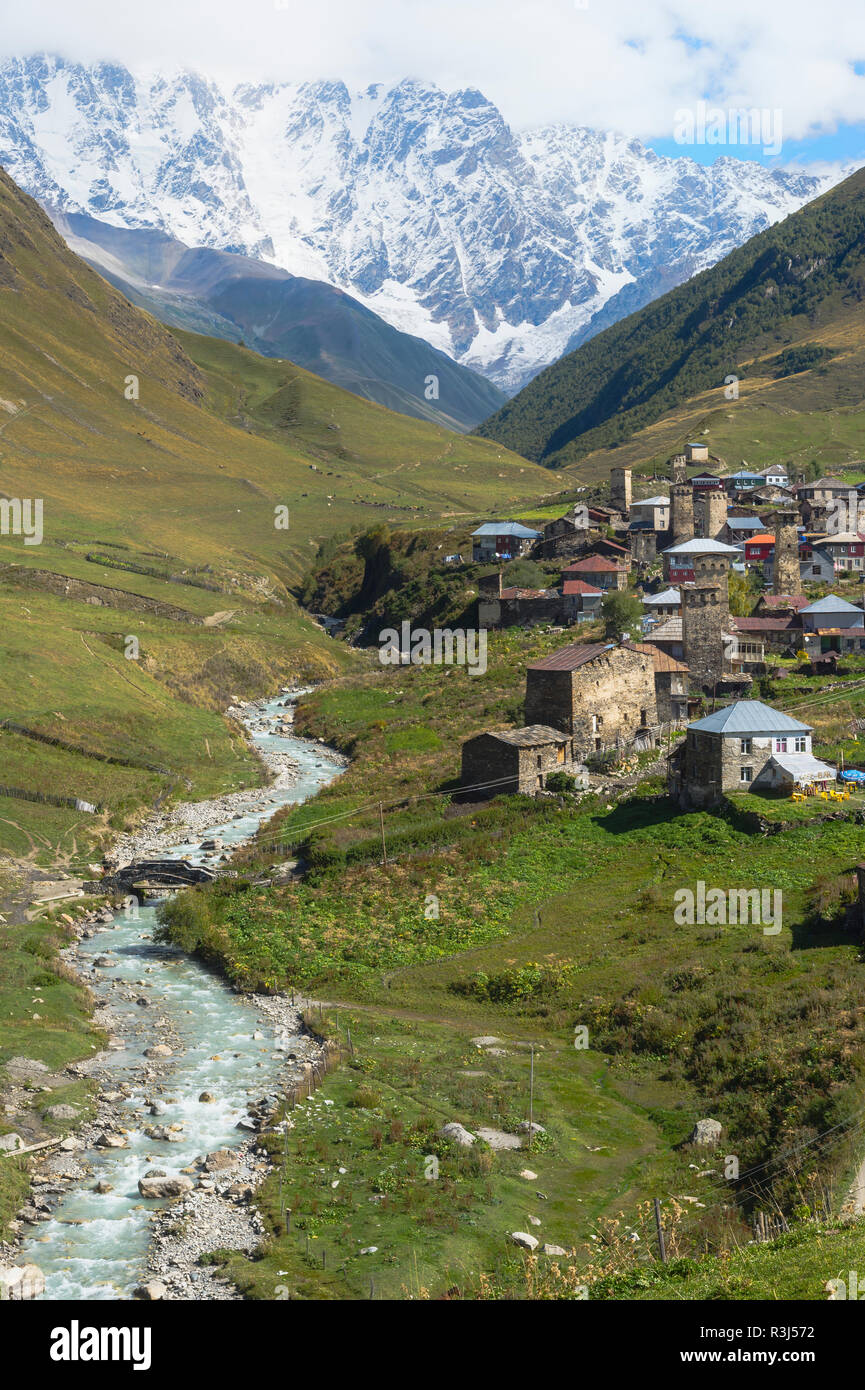 Mountainous svaneti georgia hi-res stock photography and images - Alamy