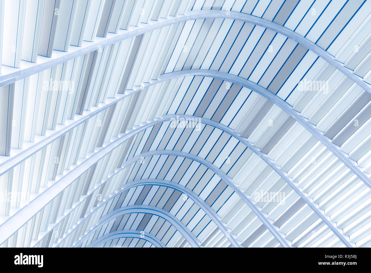 Curved roof structure hi-res stock photography and images - Alamy