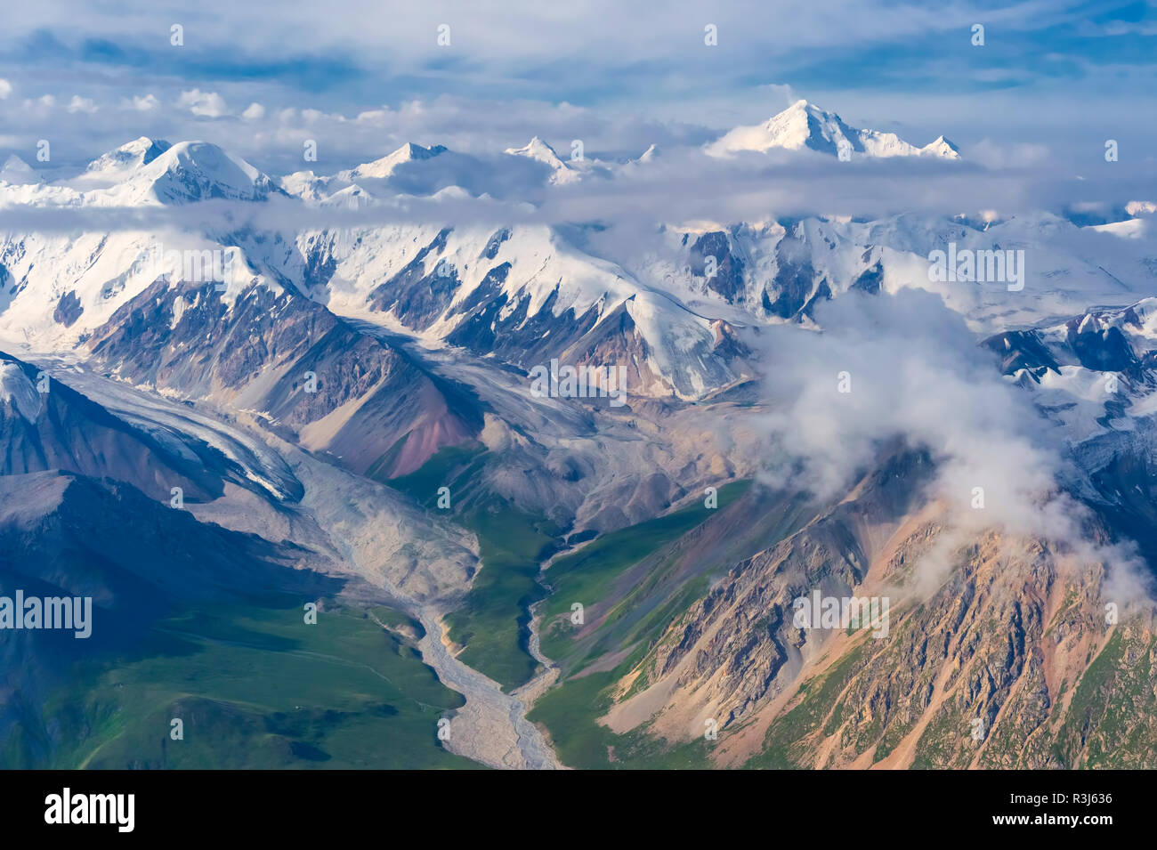 Tian Shan Mountain Range