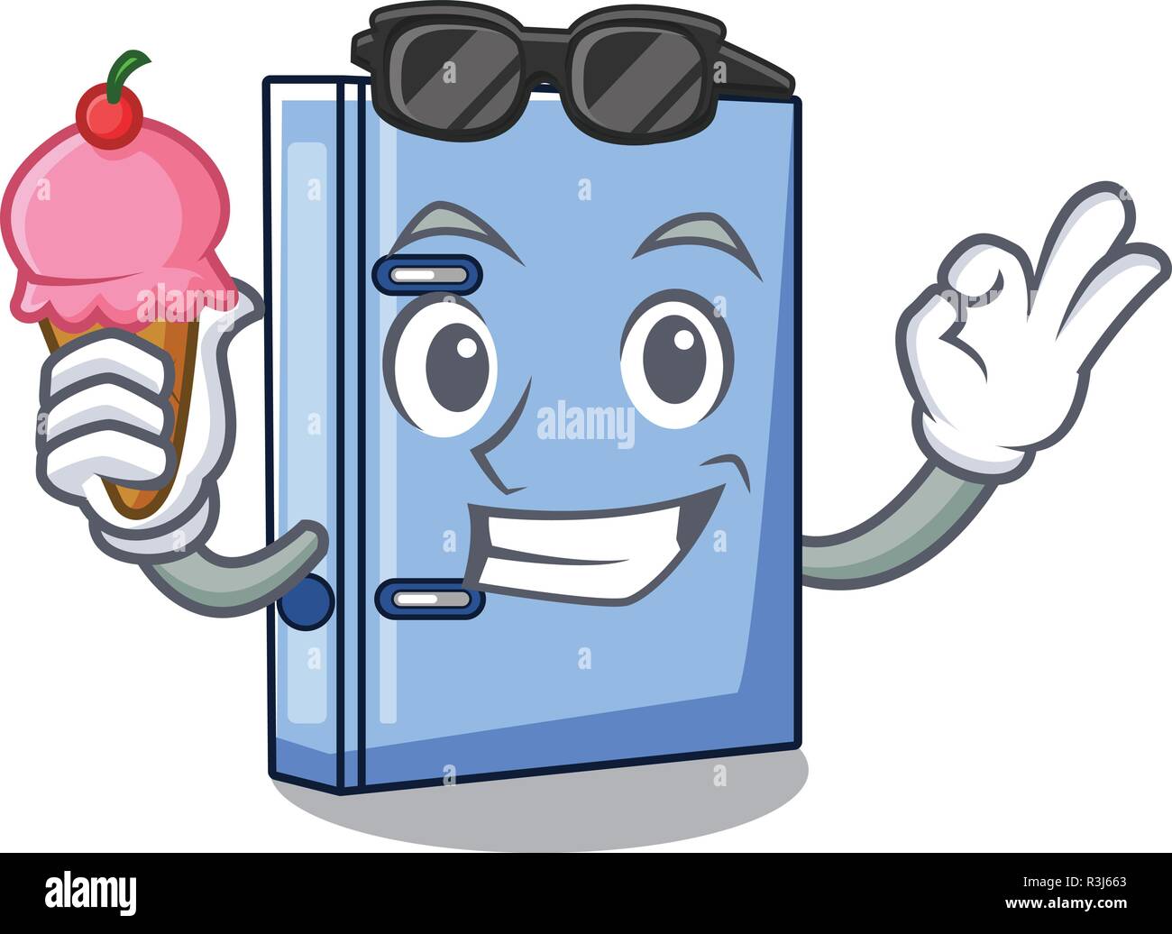Empty ice cream cartoon hi-res stock photography and images - Alamy
