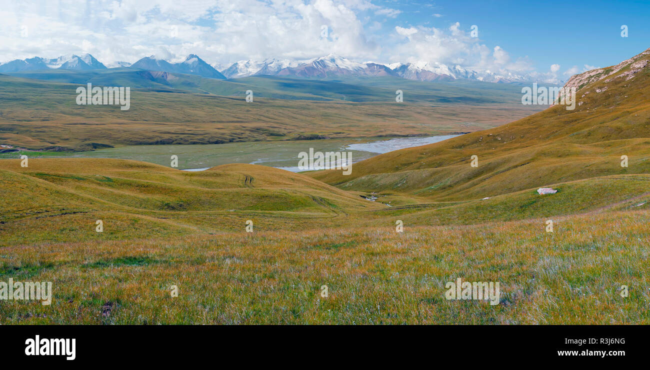 Sary Jaz valley, Issyk Kul region, Kyrgyzstan Stock Photo - Alamy