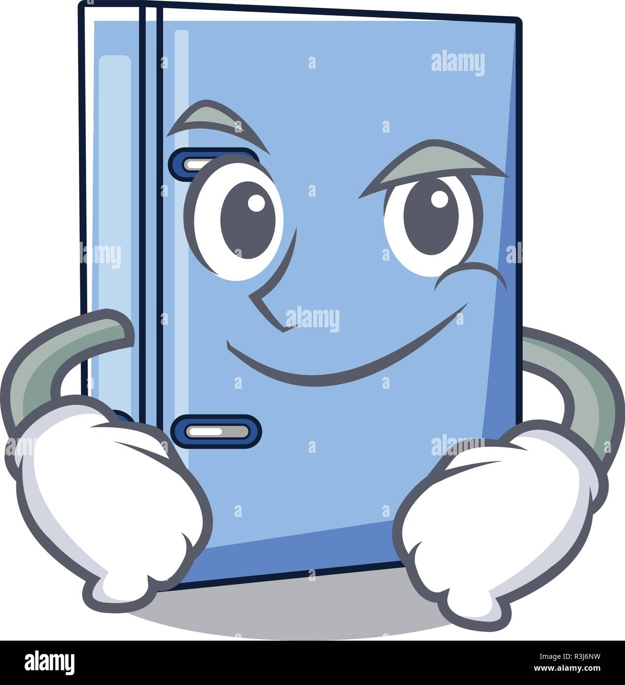 File folder cartoon character Stock Vector Images - Alamy