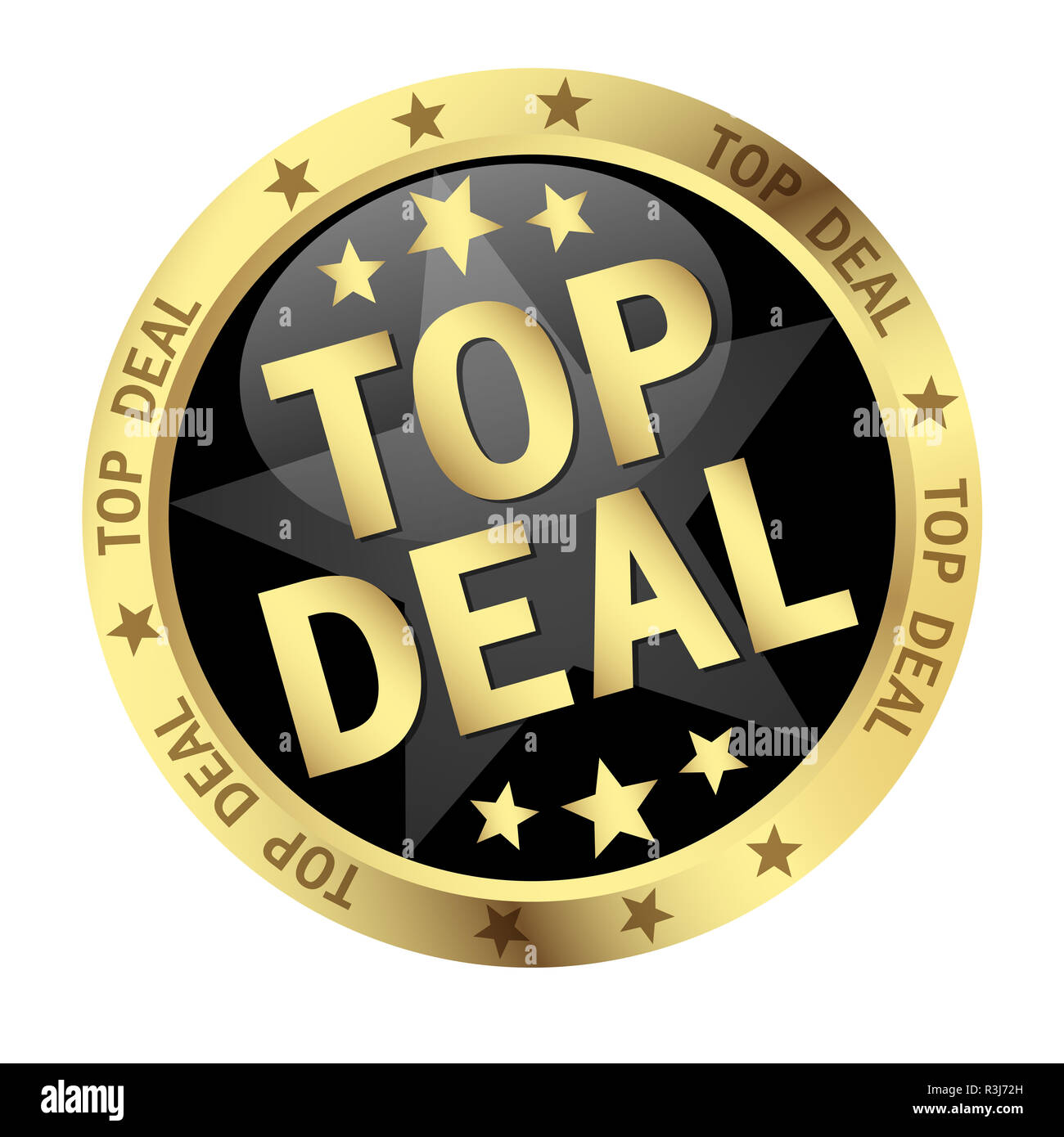 button - top deal Stock Photo - Alamy