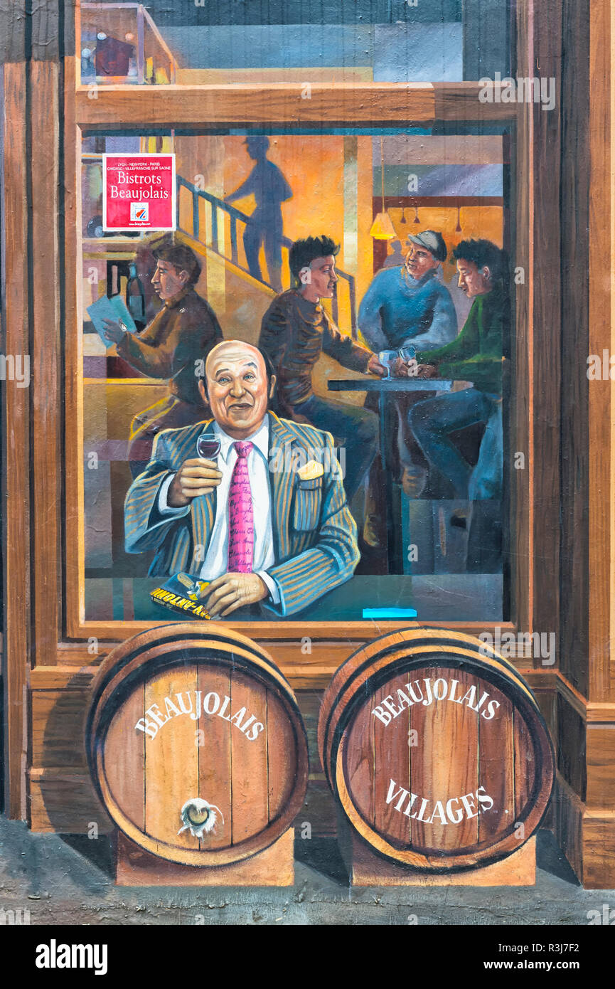 La fresque des lyonnais hi-res stock photography and images - Alamy