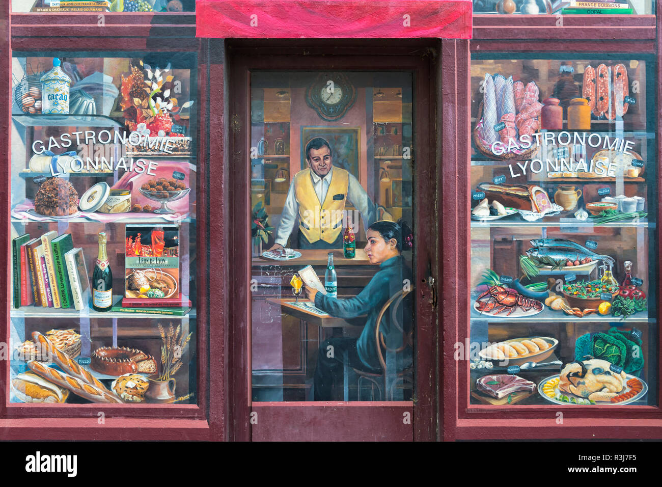 La fresque des lyonnais hi-res stock photography and images - Alamy