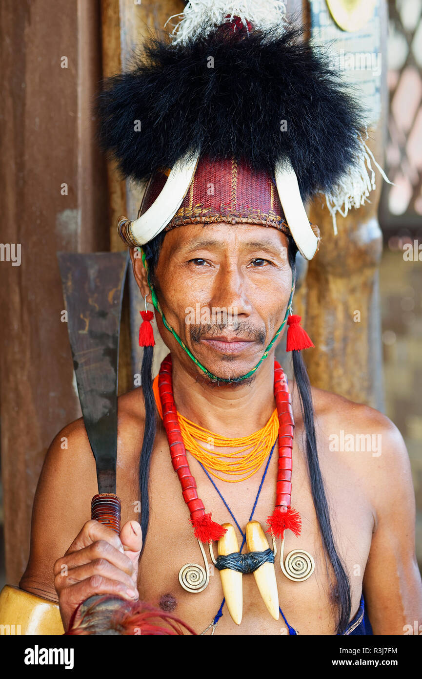 Naga warrior hi-res stock photography and images - Alamy