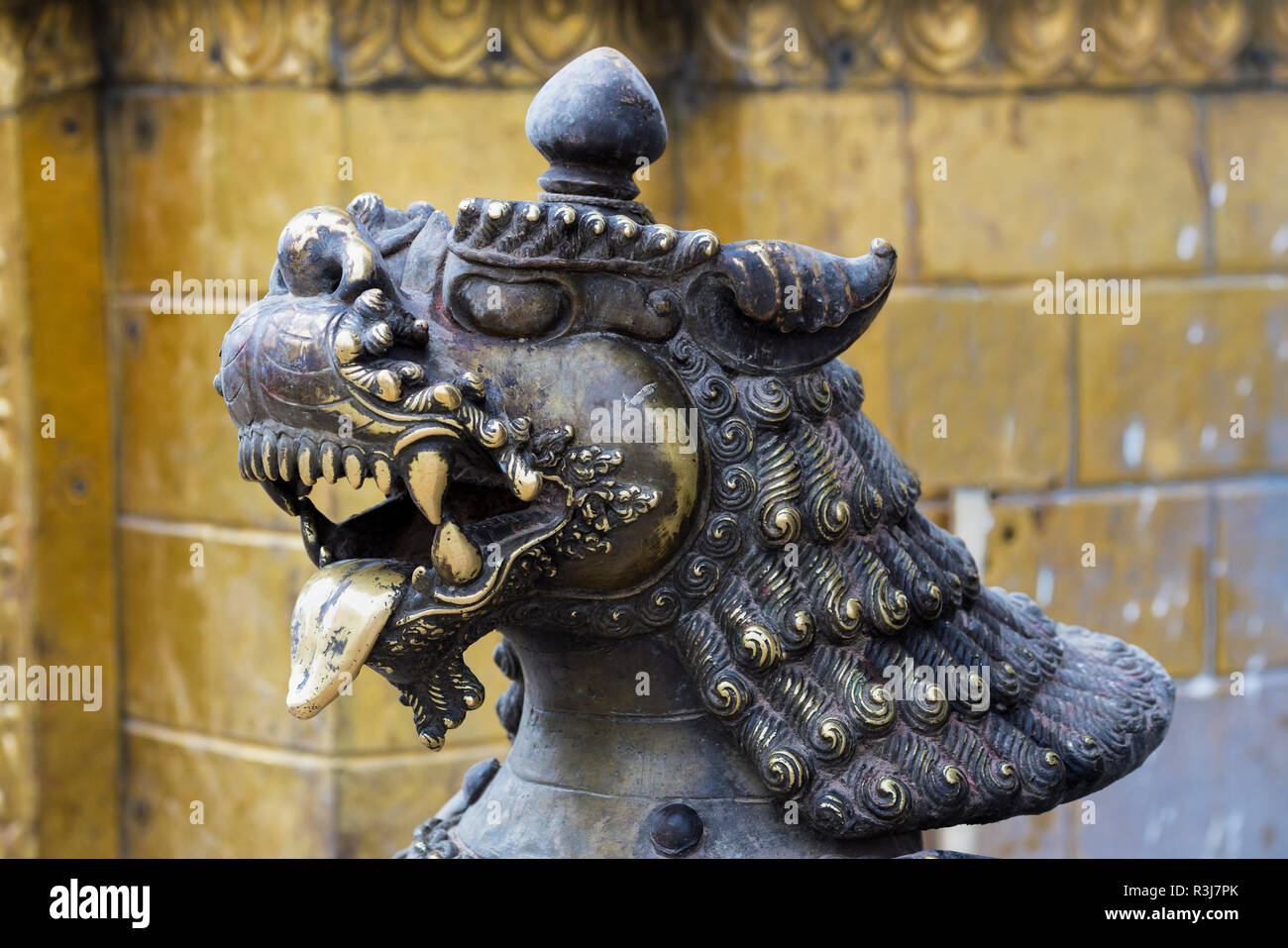 Garuda, Swayambunath or Monkey Temple, Unesco World Heritage Site ...