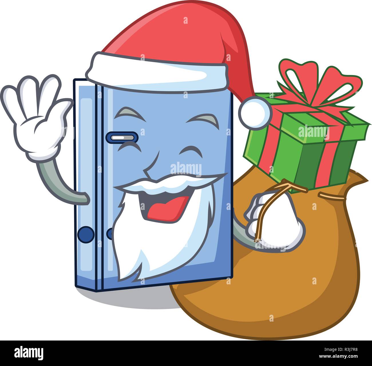 Santa desk Stock Vector Images - Alamy