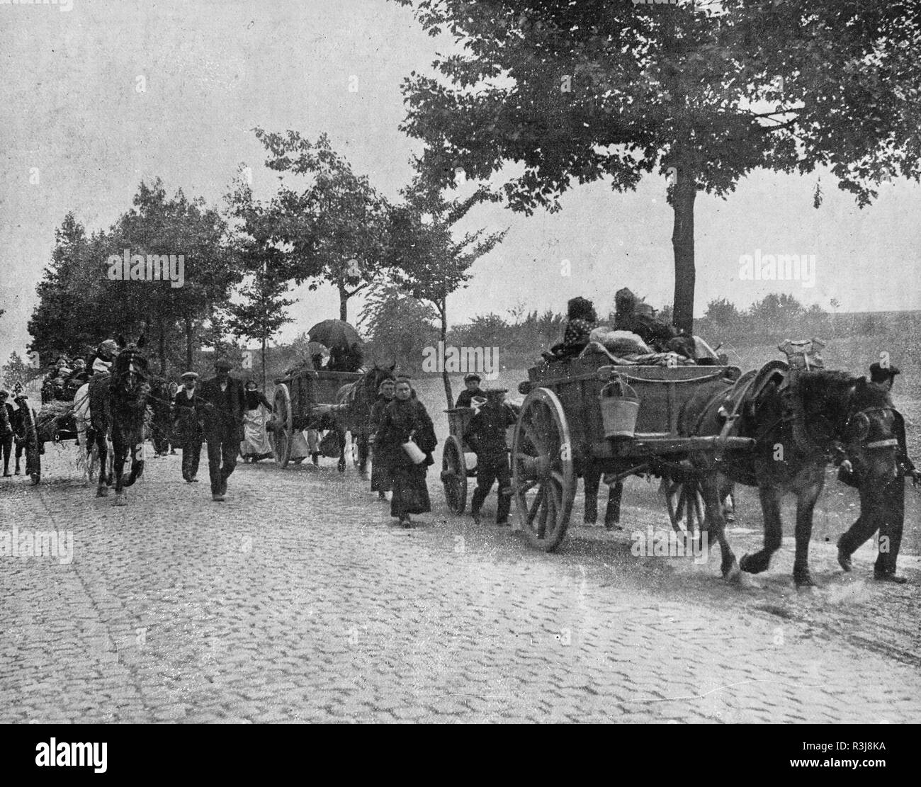 German Invasion Belgium 1914 High Resolution Stock Photography and ...