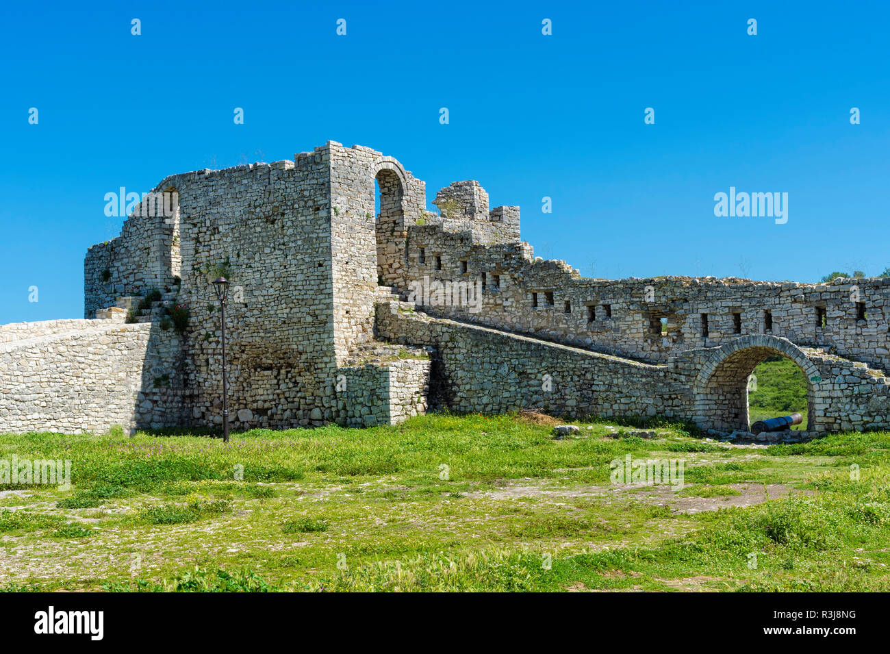 Berat Castle, Berat, Albania Stock Photo - Alamy
