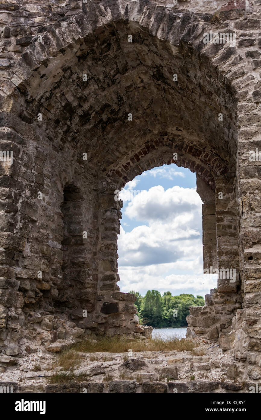 Koknese medieval castle ruins hi-res stock photography and images - Alamy