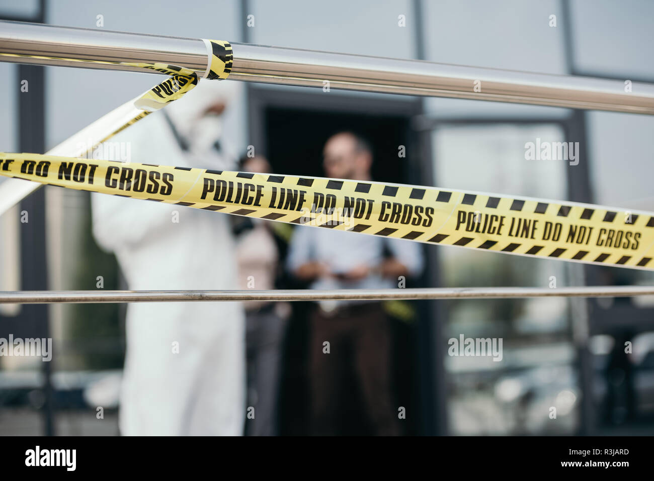 Police line up background hi-res stock photography and images - Alamy