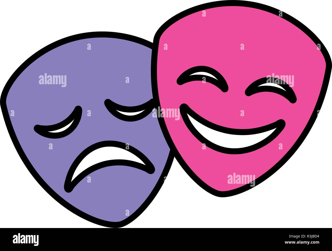 Drama Faces Happy Sad High Resolution Stock Photography and Images - Alamy