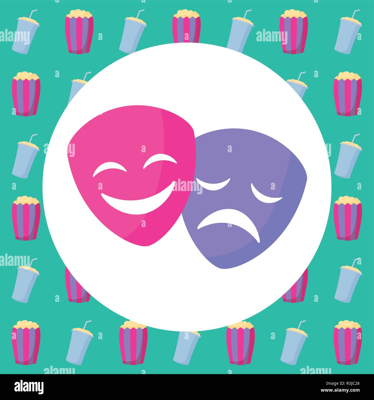 Drama faces happy sad hi-res stock photography and images - Alamy