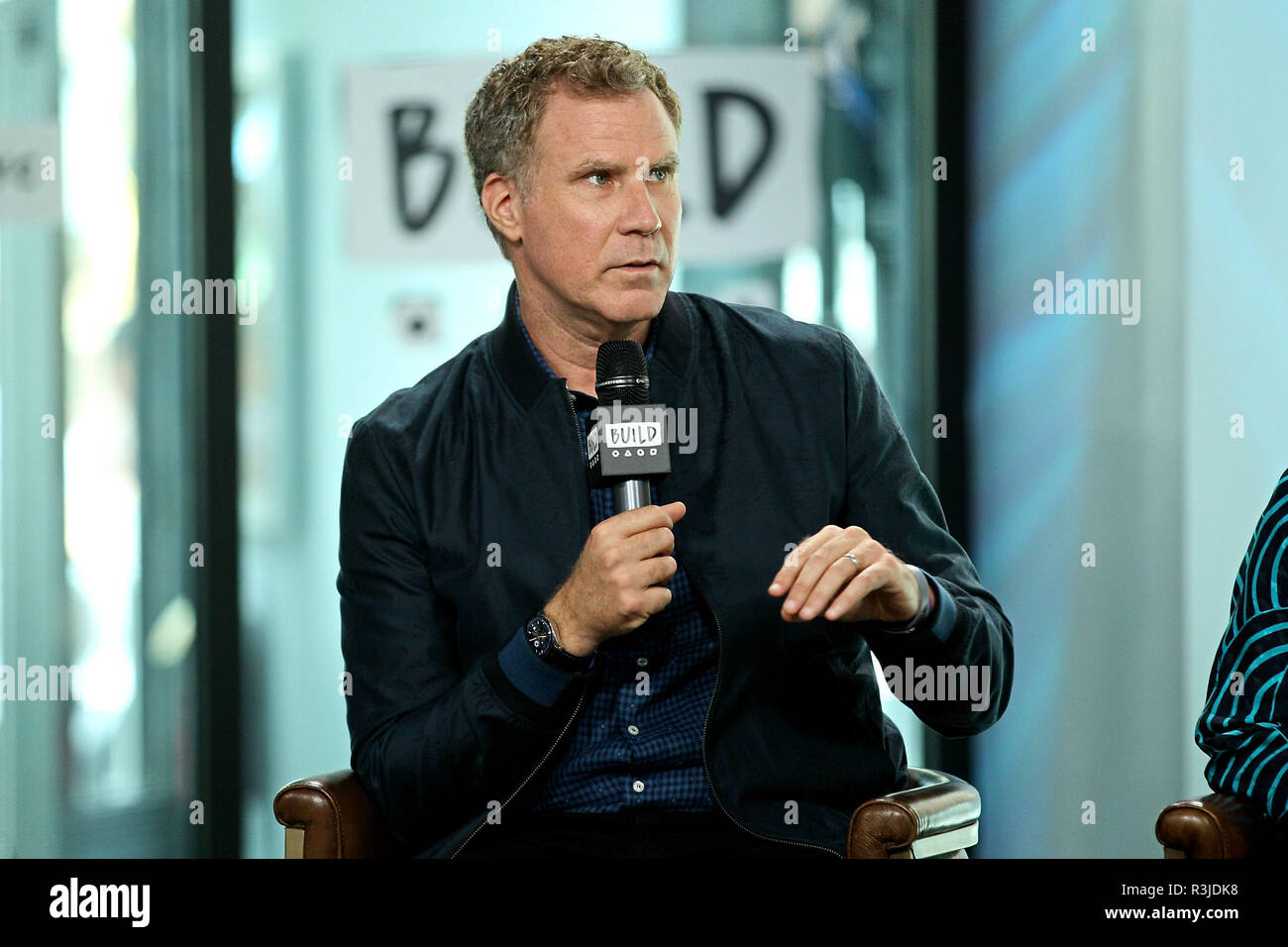 NEW YORK, NY - JUNE 21: Will Ferrell visits Build Studio to discuss ...