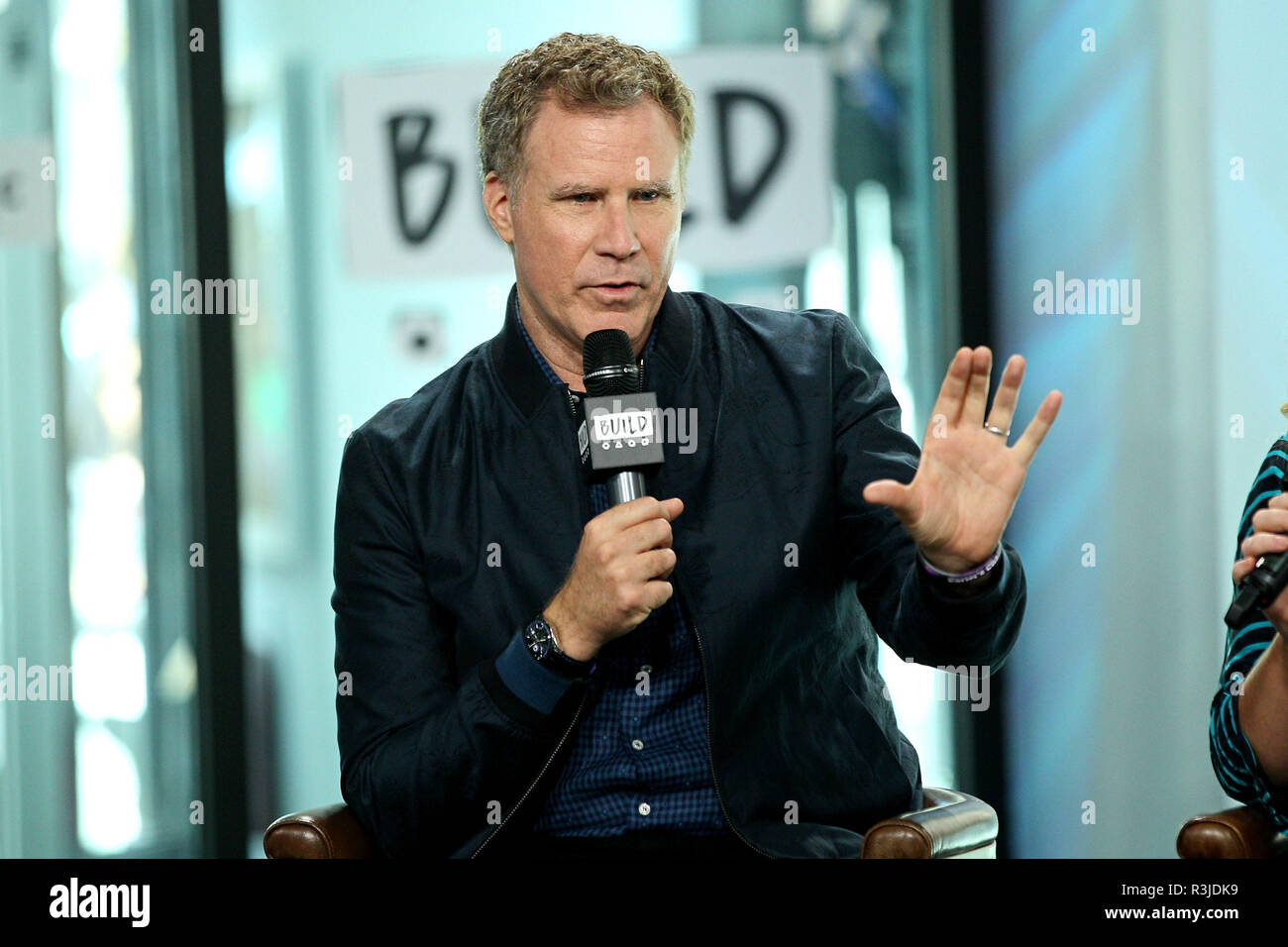 NEW YORK, NY - JUNE 21: Will Ferrell visits Build Studio to discuss ...