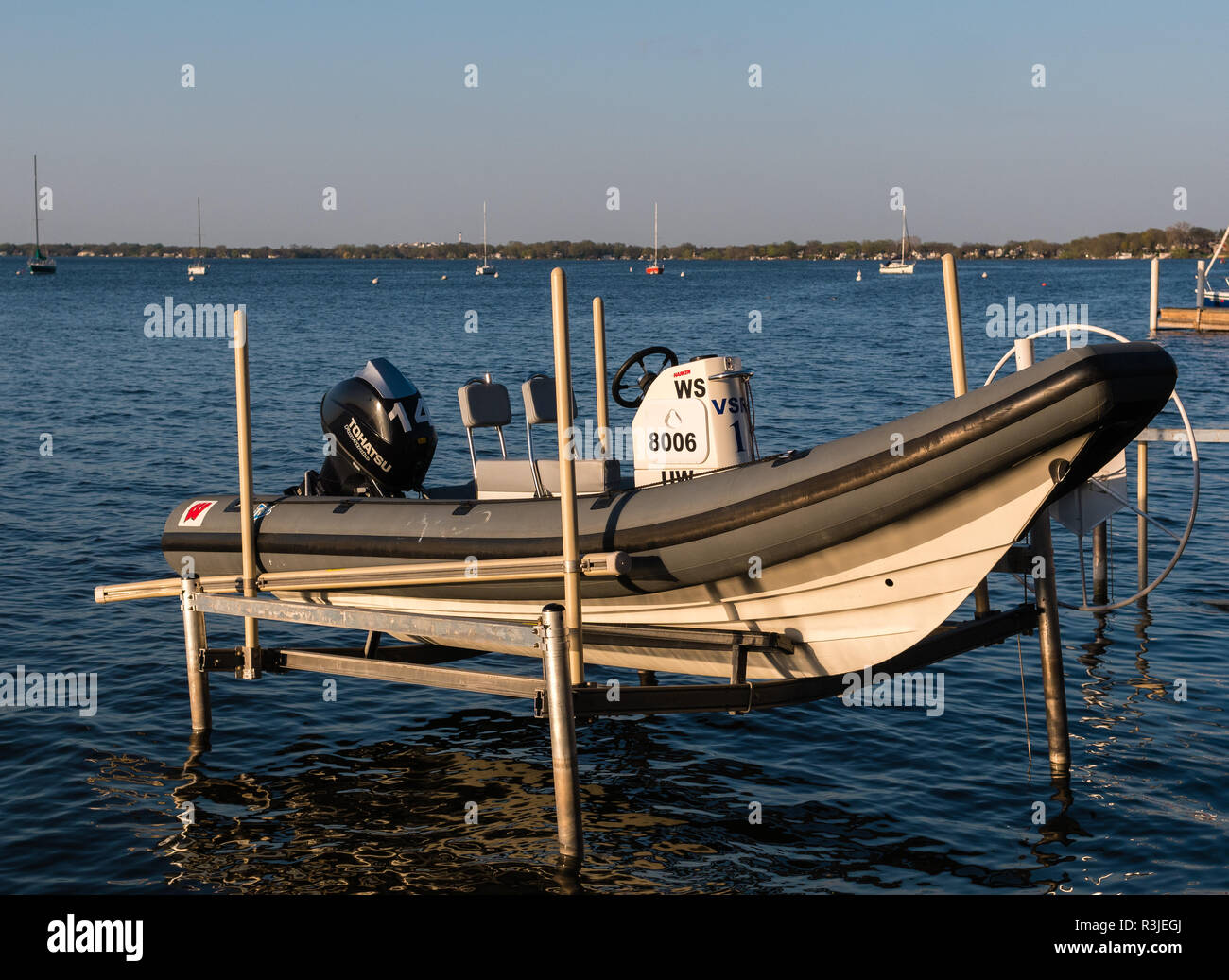 Rigid hull inflatable boat hi-res stock photography and images - Alamy