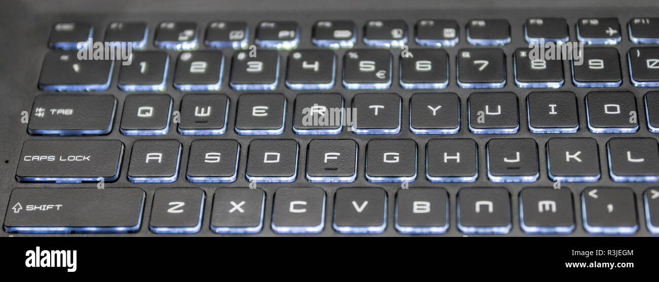 Backlit typing hi-res stock photography and images - Alamy