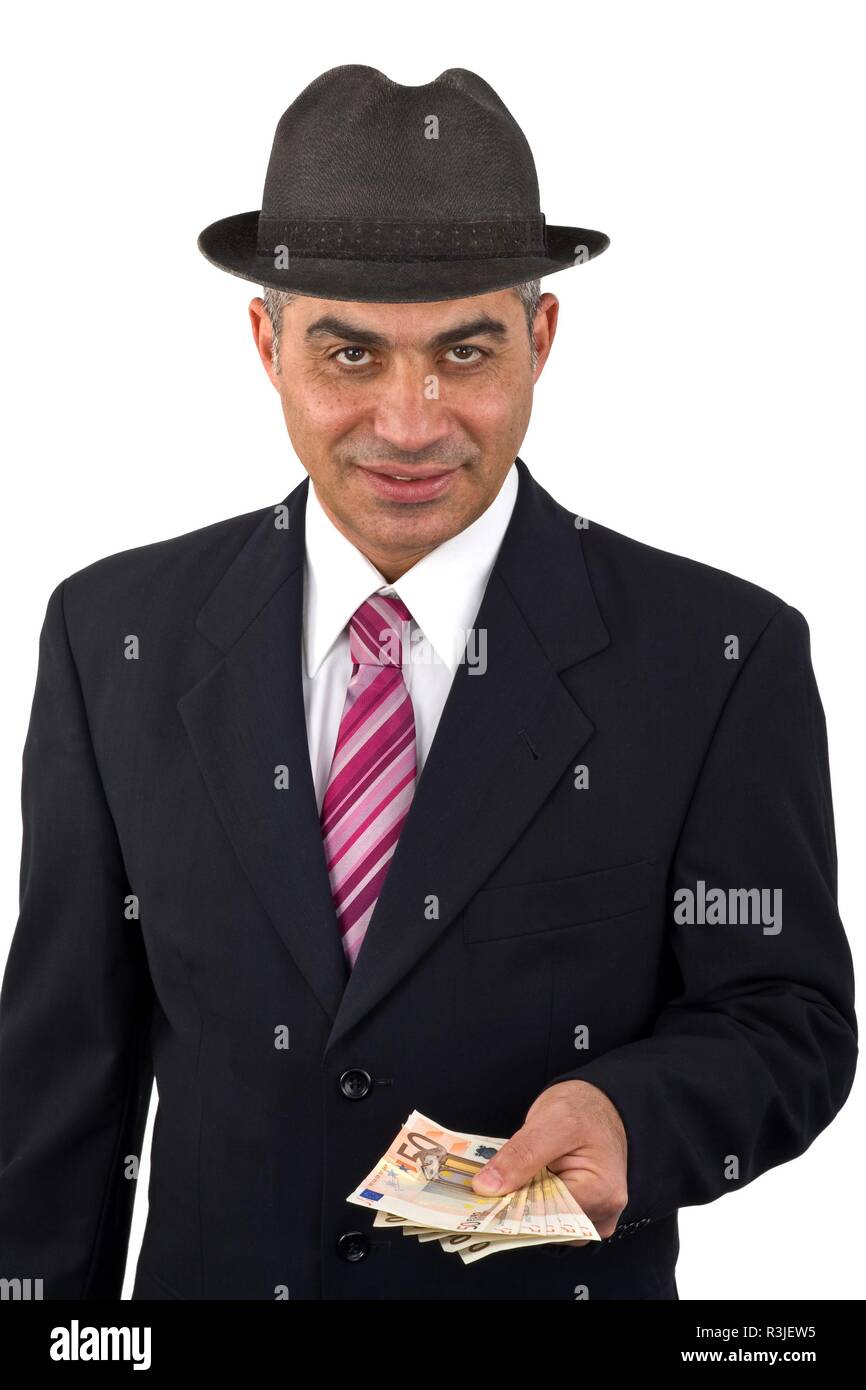 Al capone hat hi-res stock photography and images - Alamy