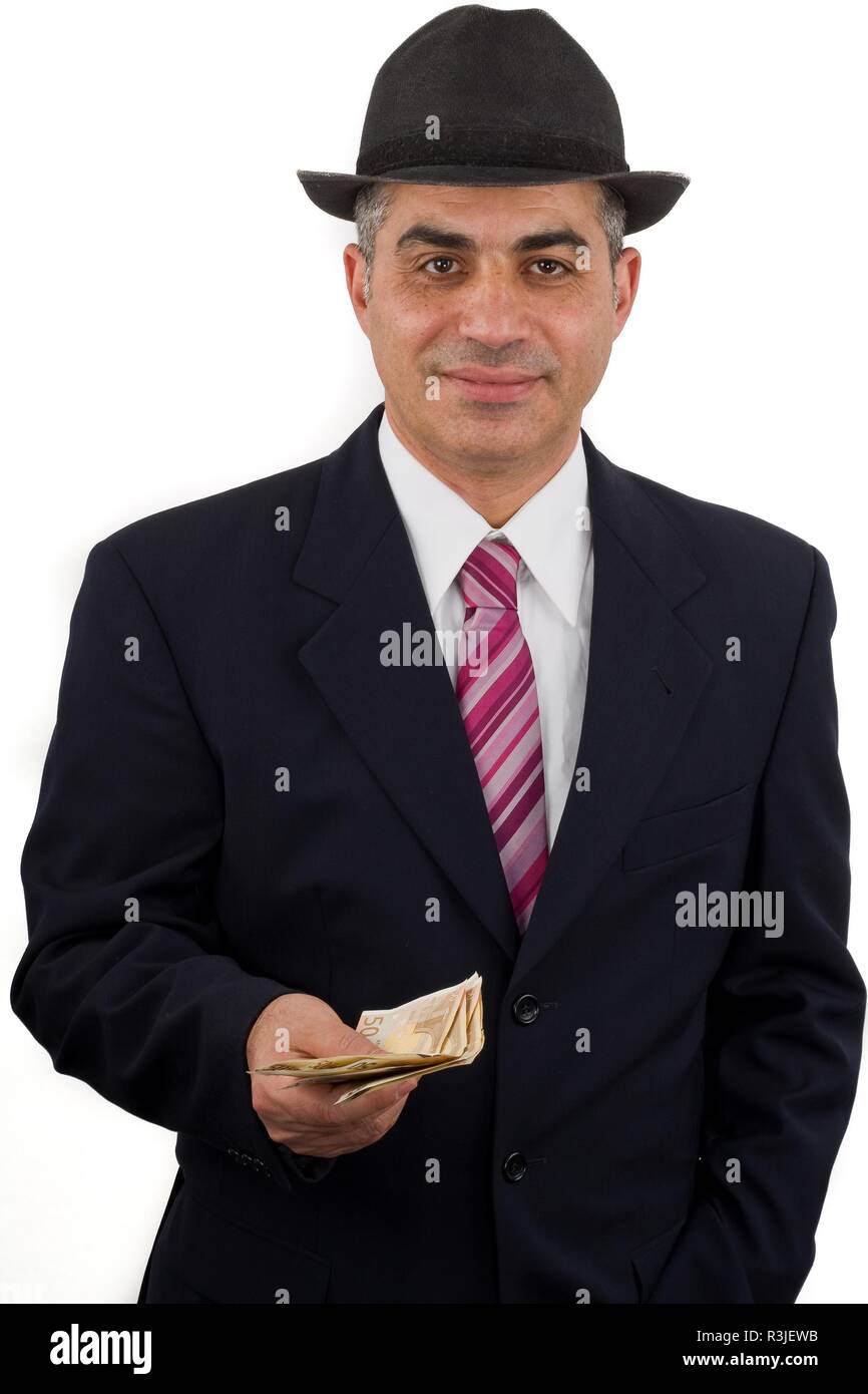 Al capone hat hi-res stock photography and images - Alamy