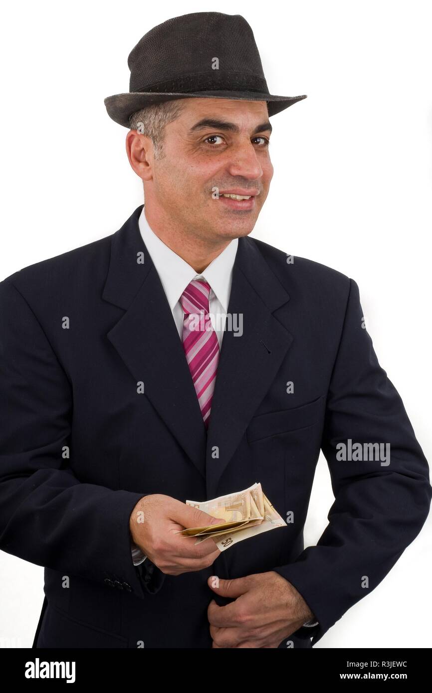 Al capone hat hi-res stock photography and images - Alamy