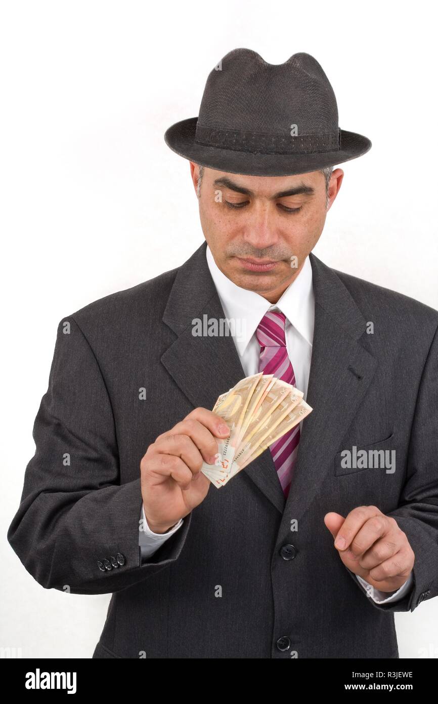 Al capone hat hi-res stock photography and images - Alamy