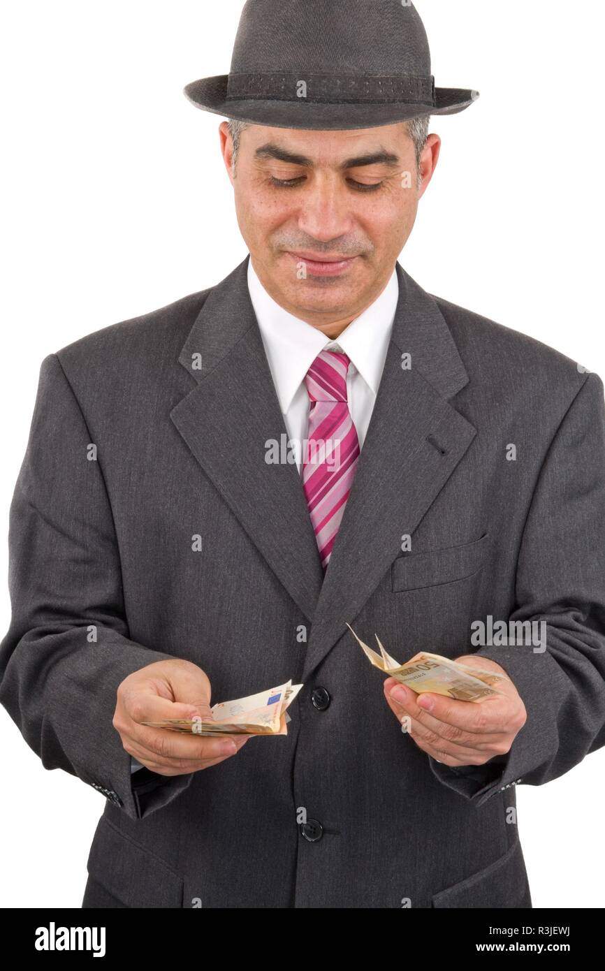 Al capone hat hi-res stock photography and images - Alamy