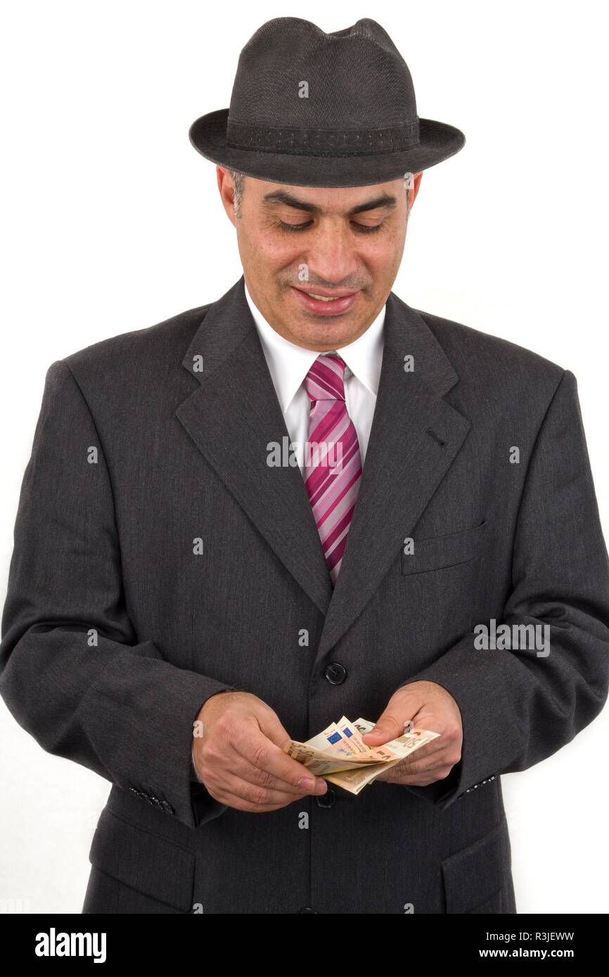 Al capone hat hi-res stock photography and images - Alamy