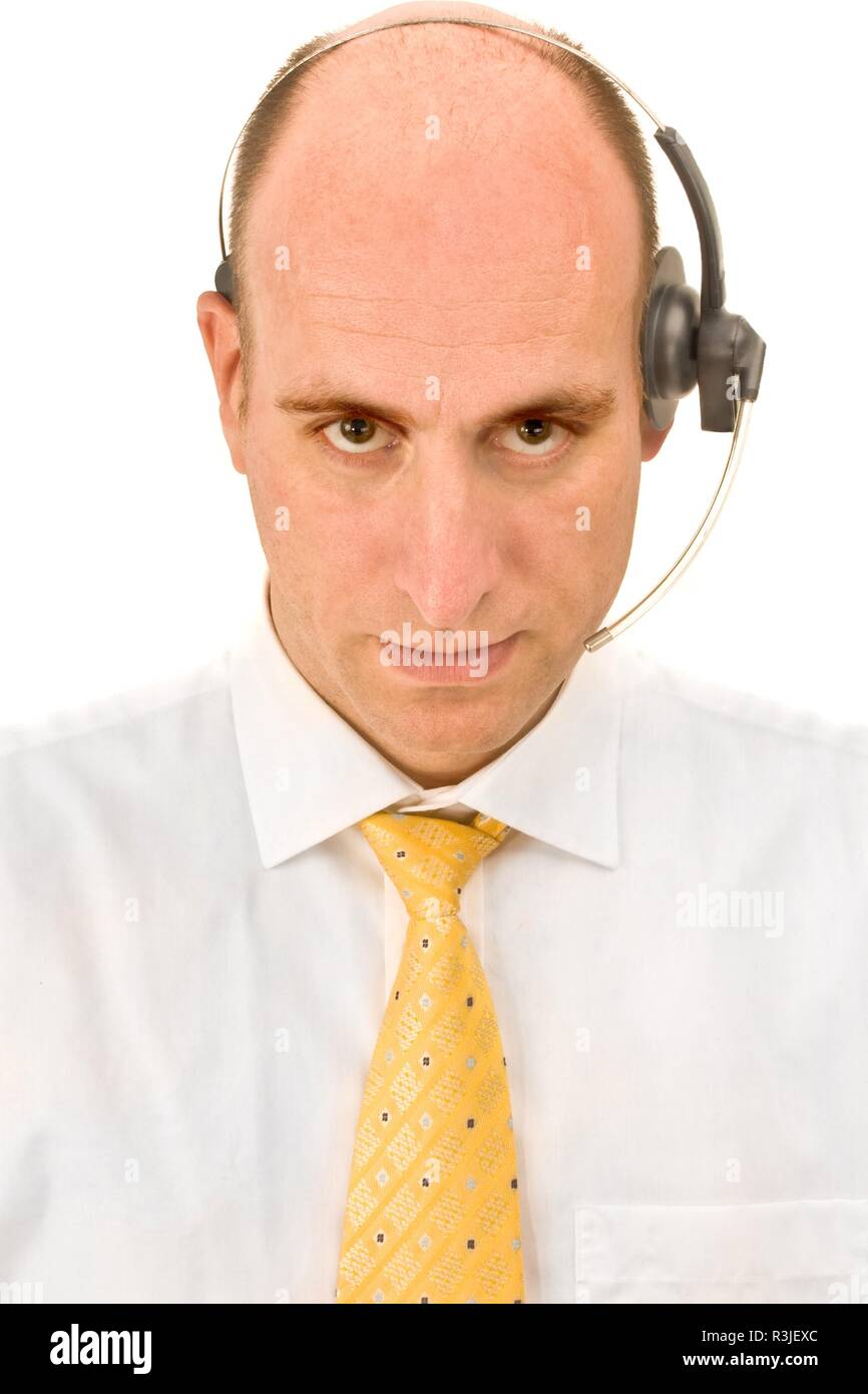 call center agent Stock Photo - Alamy
