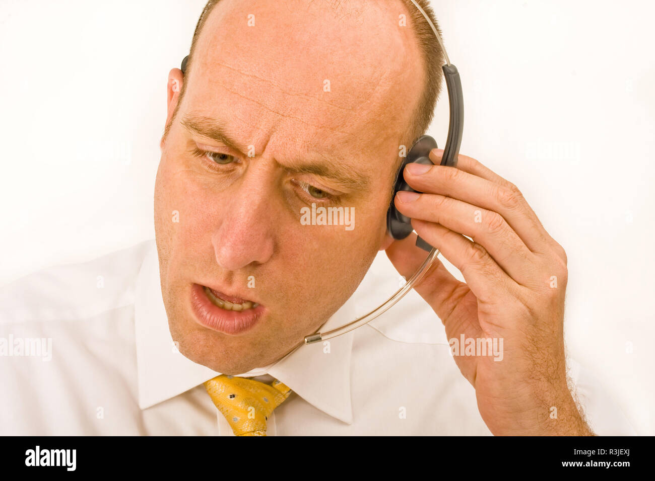 call center agent Stock Photo - Alamy