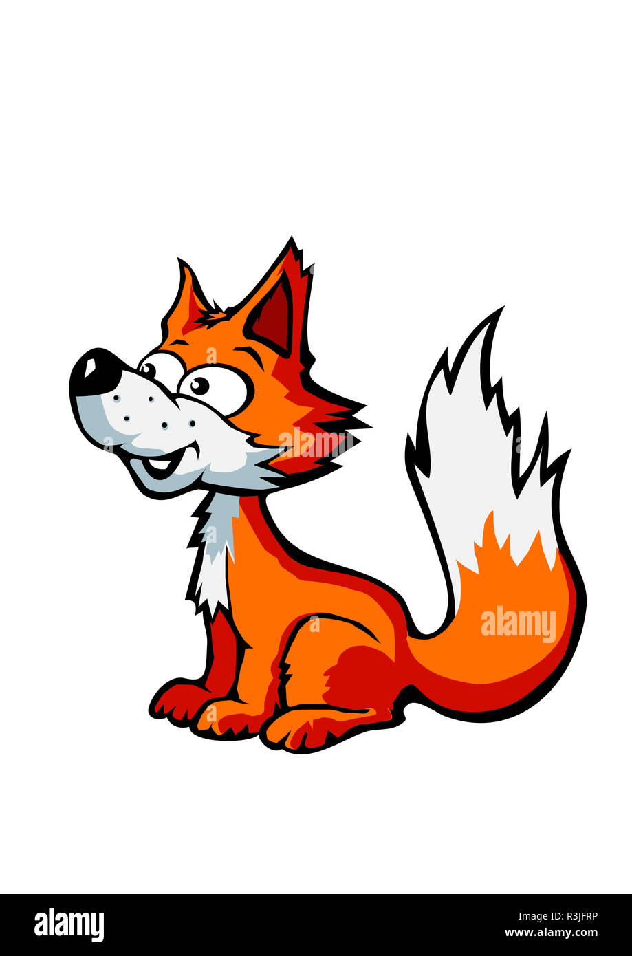 Laughing fox Cut Out Stock Images & Pictures - Alamy