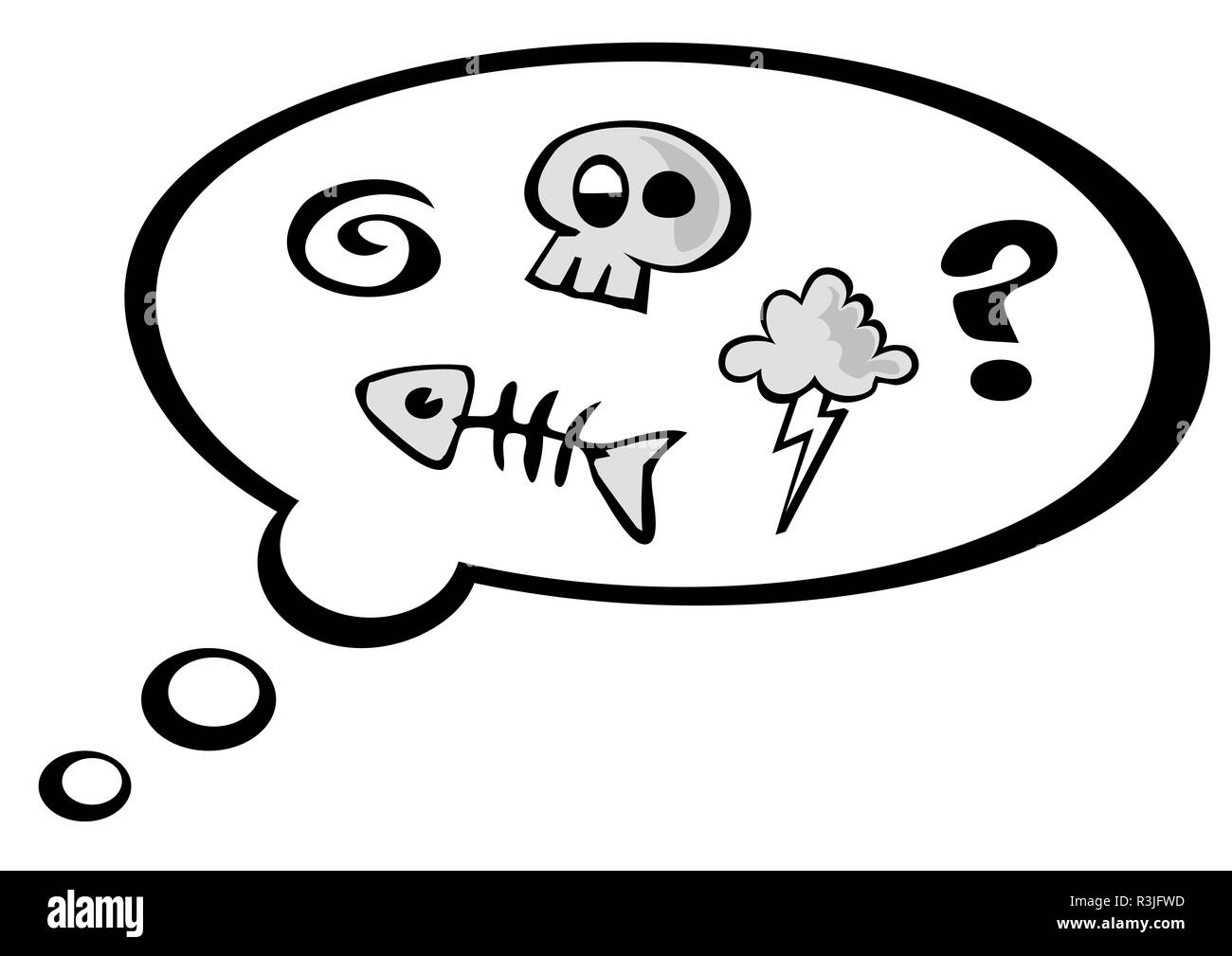 Curse icon Black and White Stock Photos & Images - Alamy