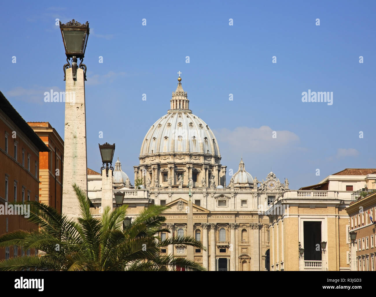 Basilica of St. Peter Rome. Italy Stock Photo - Alamy