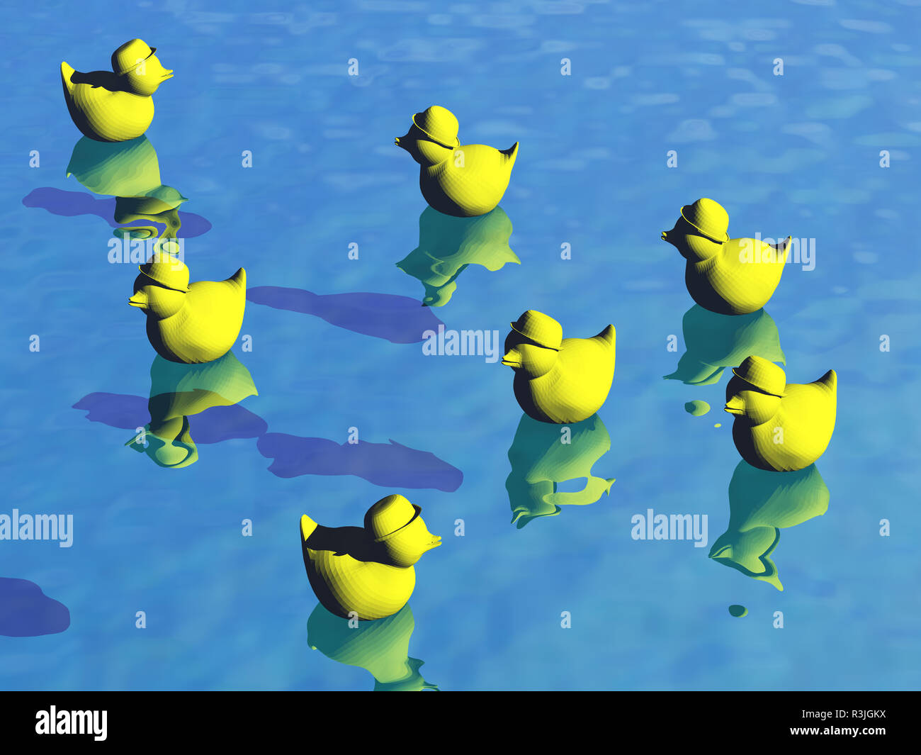 Kids toy ducks hi-res stock photography and images - Alamy