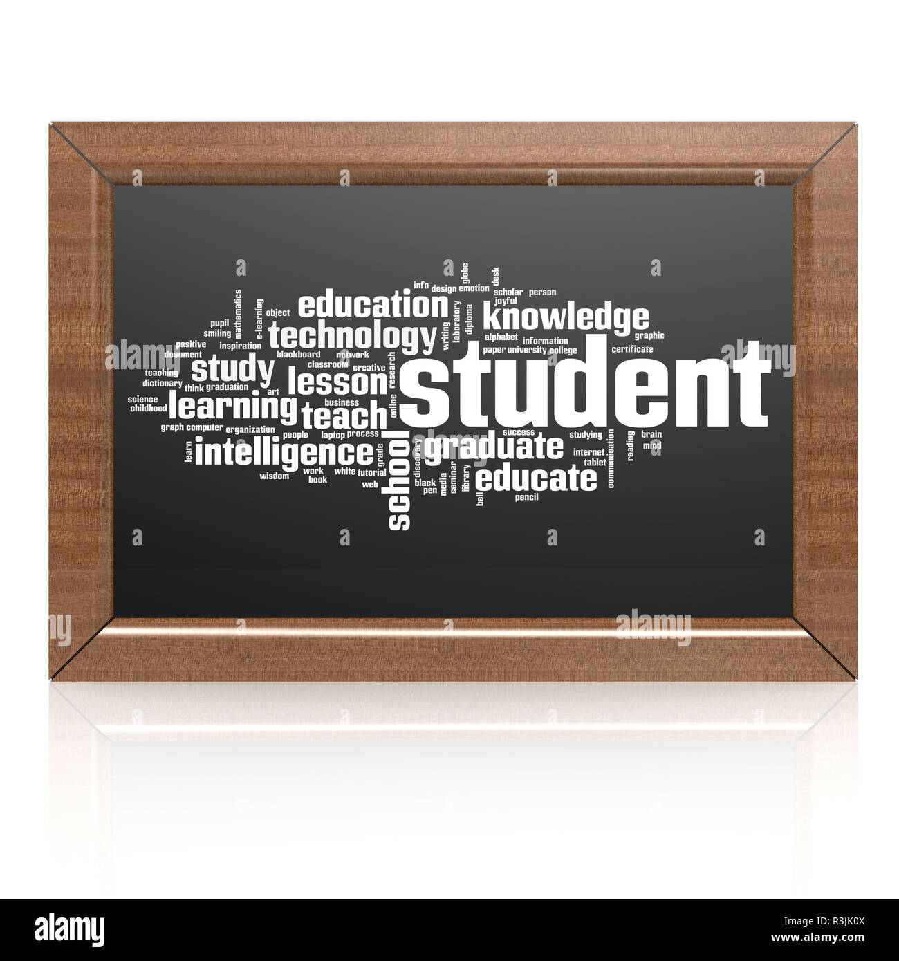 Lesson plan concept banner with texture from colorful items of ...