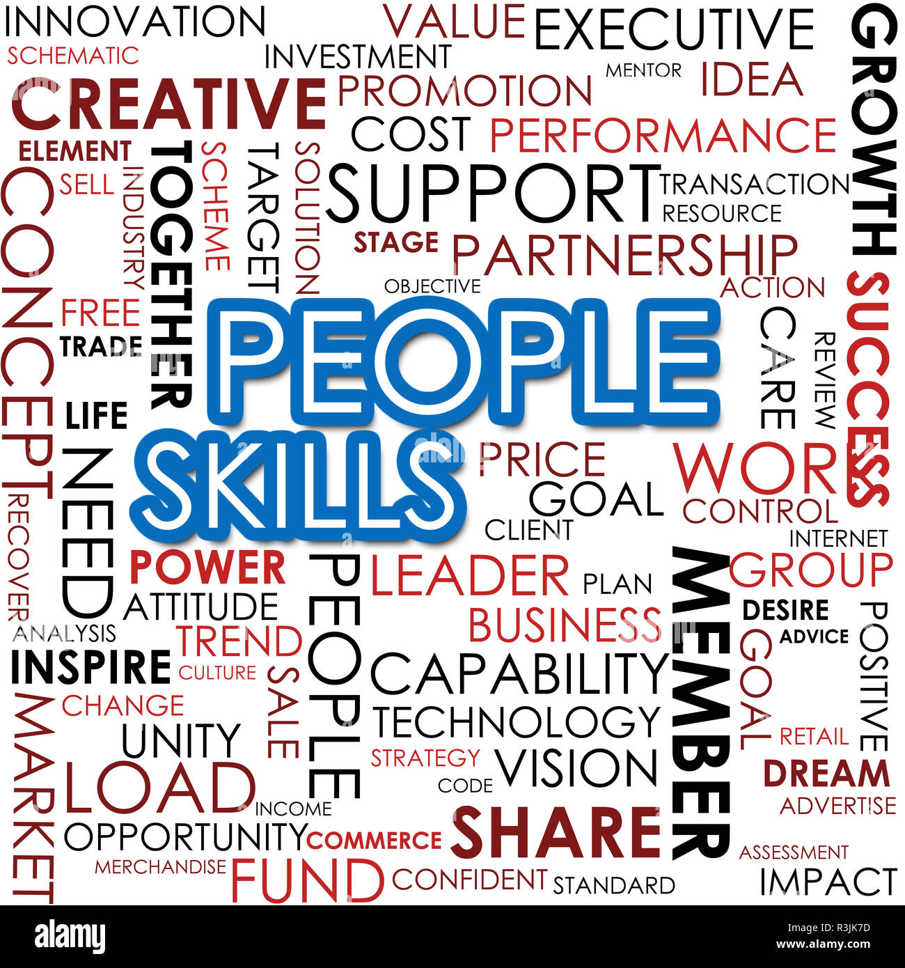 Personality word cloud concept hi-res stock photography and images - Alamy