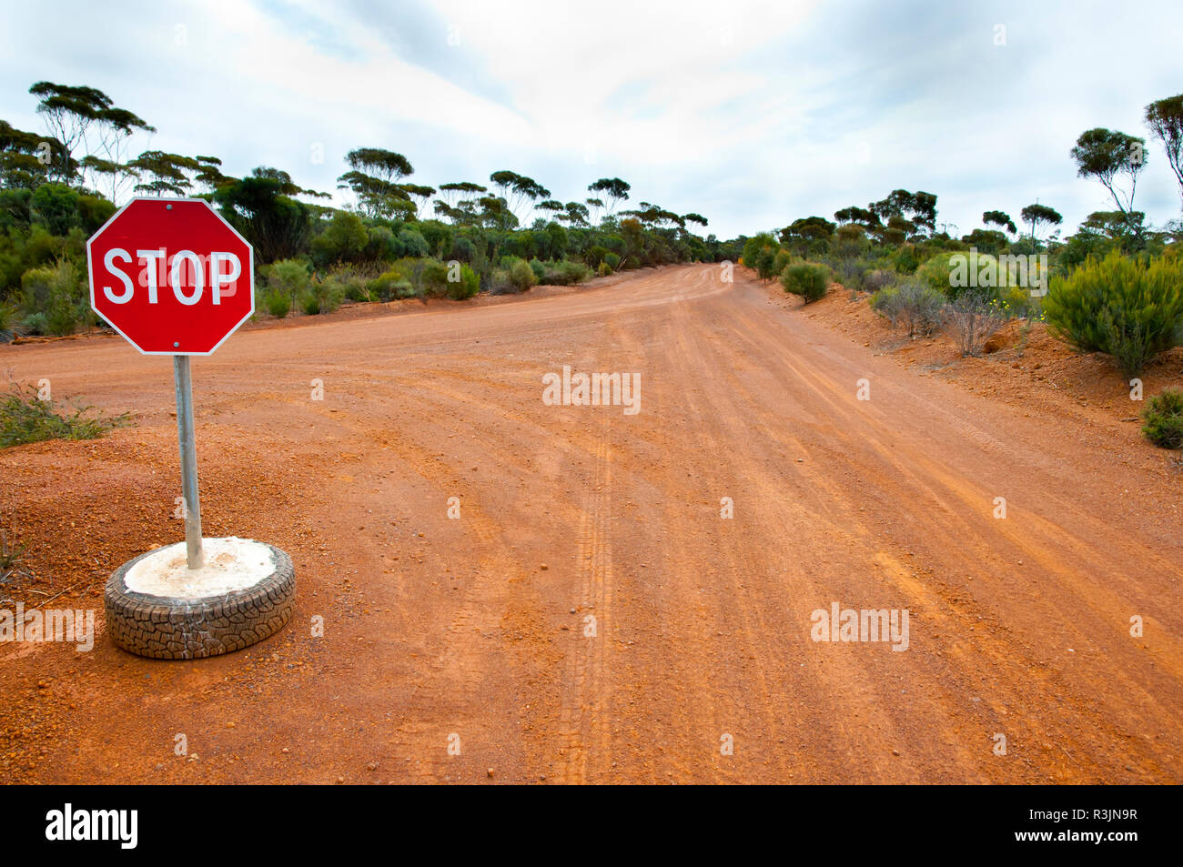 Off Road Track in the Outback Stock Photo - Alamy